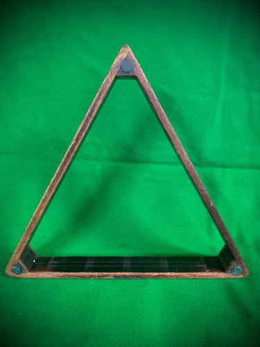 Wooden Billiards Pool Ball Triangle | Strichen Antiques