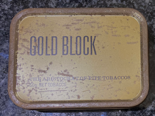 Tobacco Tin Ogden’s of Liverpool Gold Jewelry Block | Strichen Antiques