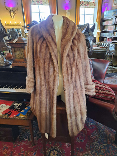 Damaged Vintage Fur Coat | Strichen Antiques