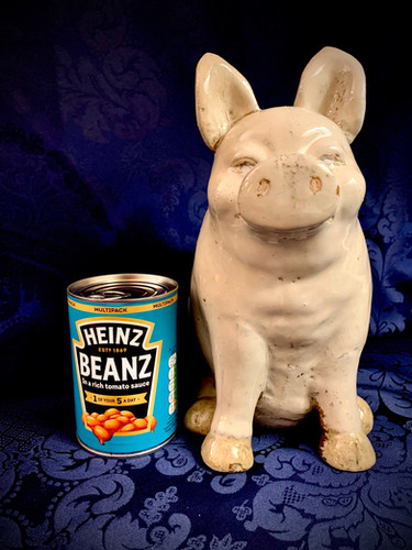 Pottery Pig : Large studio pottery pig | Strichen Antiques