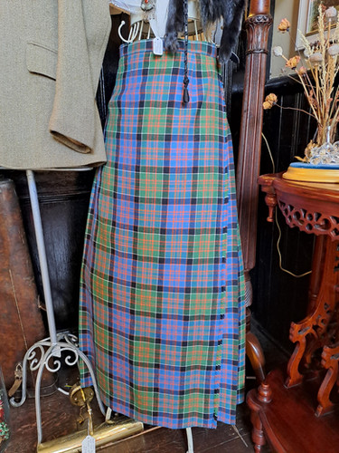 Vintage Clithing : Ladies Full Length Kilt / Hostess Skirt | Strichen ...