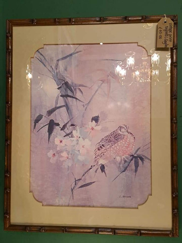 Vintage Framed Signed L. Gaydos Print | Strichen Antiques