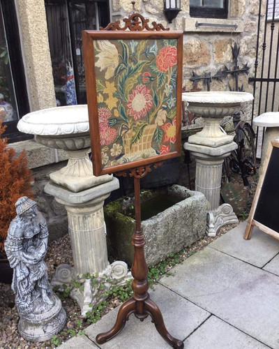 Victorian Mahogany Tapestry Stand | Strichen Antiques
