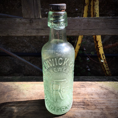 Victorian R. Fenwick & Co Brewers Sunderland Drinks Bottle | Strichen ...