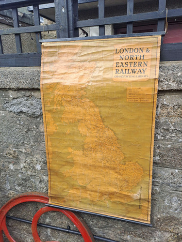 1930's LNER Map | Strichen Antiques