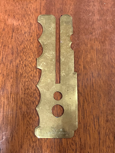 1950s-1960s brass button cleaner | Strichen Antiques