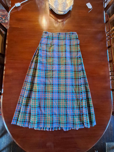 Vintage Clithing : Ladies Full Length Kilt / Hostess Skirt | Strichen ...