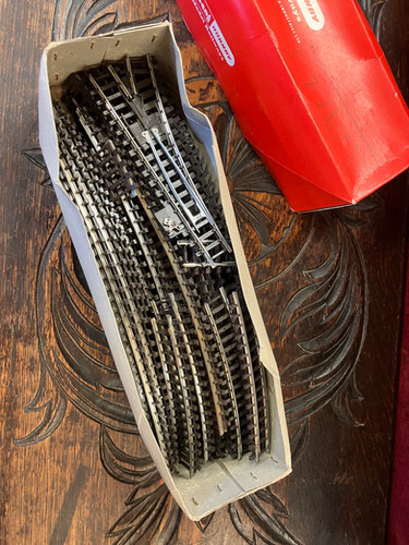 Large box Tri-ang rails various shoes and sizes | Strichen Antiques