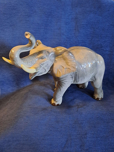 Vintage Large Melba Ware Elephant | Strichen Antiques
