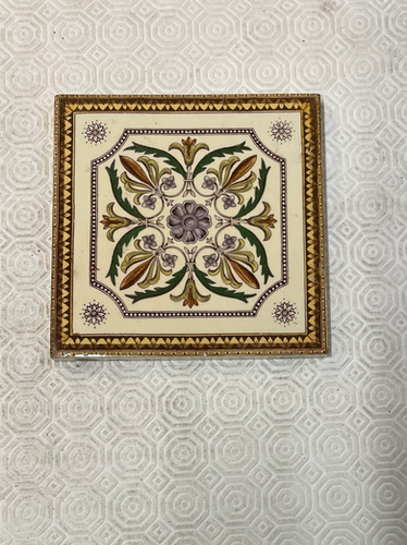 China Patterned tile | Strichen Antiques