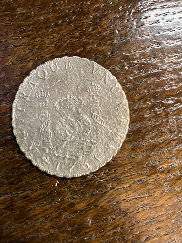 Piece of eight Pillar Coin 1735 Pirate Treasure Shipwreck Phillip V 5th ...