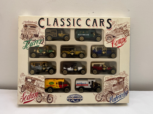 Large Set of 10 Diecast Model Cars Made By DCM | Strichen Antiques