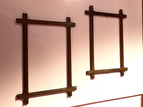 Art & Crafts Oak Picture Frame With Nice Stop Chamfer Detail ...