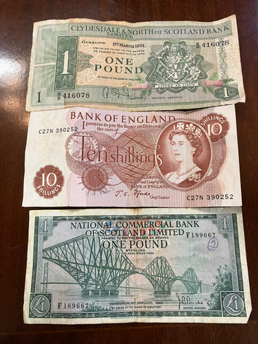 Job Lot Of Vintage Banknotes | Strichen Antiques