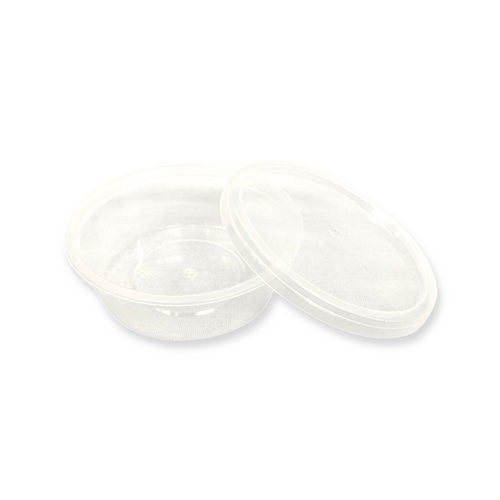 220ml Plastic Round Containers 8oz | Milton