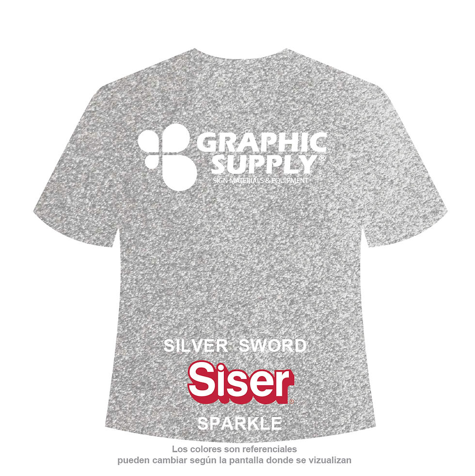 VINIL TEXTIL SISER SPARKLE SILVER SWORD | Graphic Supply RD