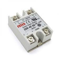 RELE DE ESTADO SOLIDO 40A/250V 3-32VDC 24-380VAC | Graphic Supply PTY
