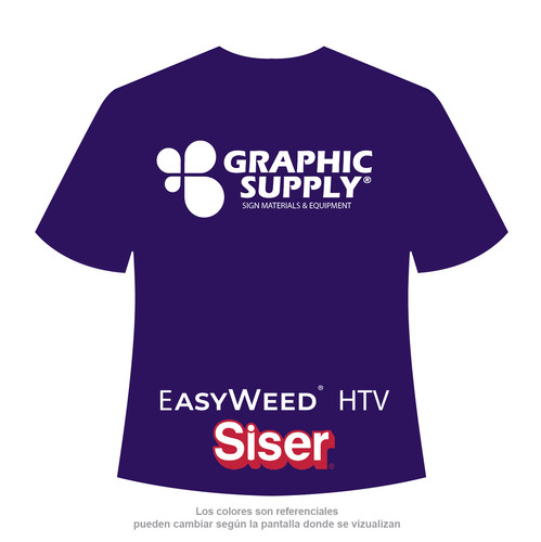 VINIL TEXTIL SISER EASYWEED PURPLE /MORADO | Graphic Supply PTY