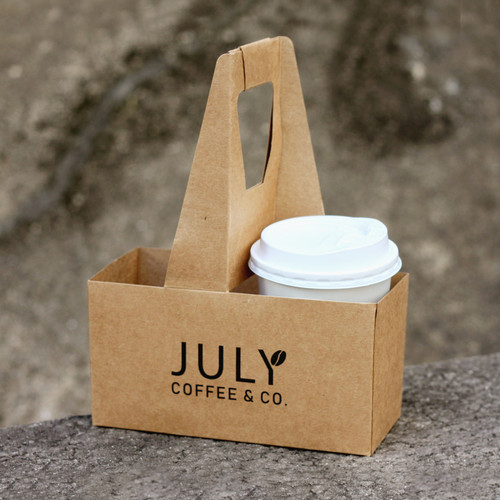 Carrying Tray for Coffee Cups - 2 slots | Beease Development Company(HK)