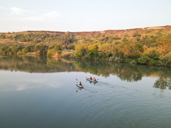 Kayak Blue Heart | Banbury Adventures | Buhl, ID