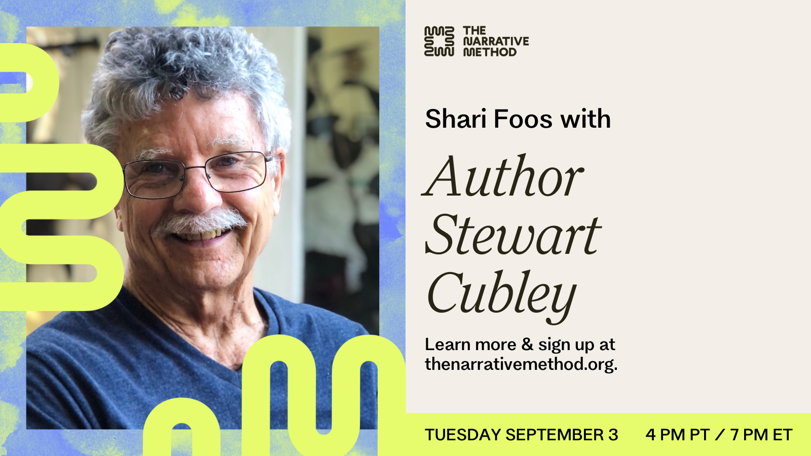 TNM Talks: Stewart Cubley in Conversation with TNM Founder Shari Foos | TNM
