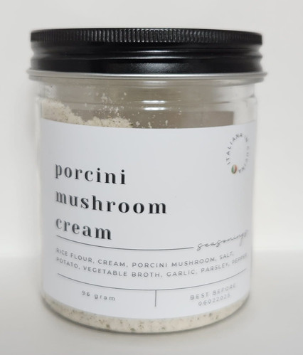 Italiana In Cucina - Porcini Mushroom Cream Seasoning | TheCookieWorkshopSG