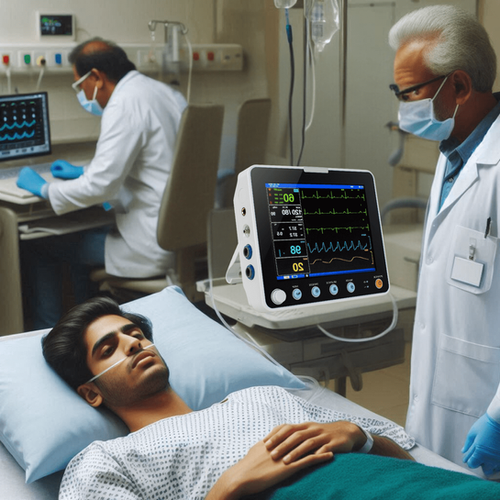 ICU Monitor on Rent for Rs 3500 | Healthy Jeena Sikho