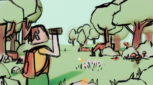 How the GLUE animation came about