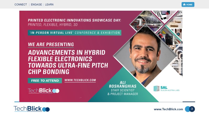 Advancements in hybrid flexible electronics towards ultra fine pitch ...