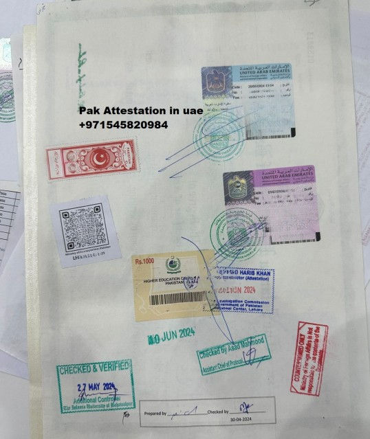 Pakistan Degree Attestation in UAE: HEC -MOFA -UAE Embassy