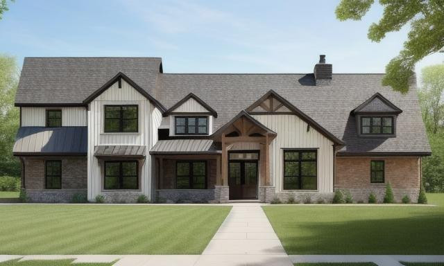 The Hillside: Classically Chic Two-Story Home by DFW Custom Homes