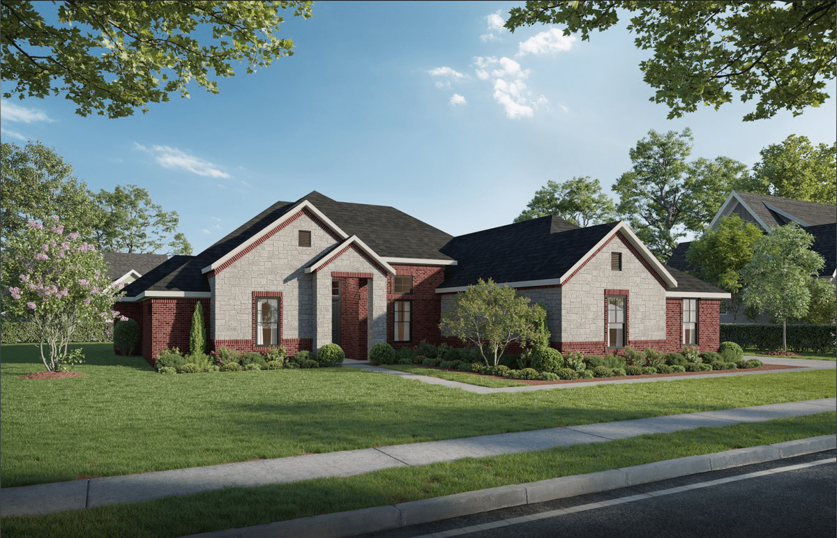 The Silverwood: Sophisticated Single-Story Home by DFW Custom Homes