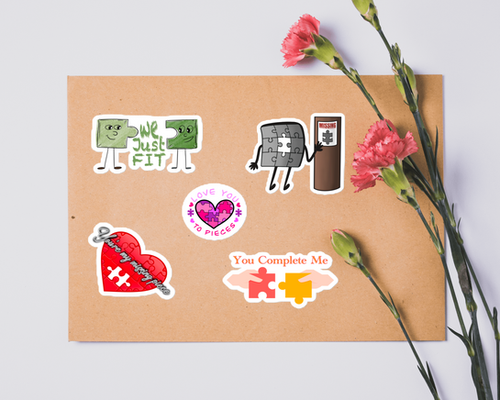 Sticker Pack Love Edition | The Puzzle Republic