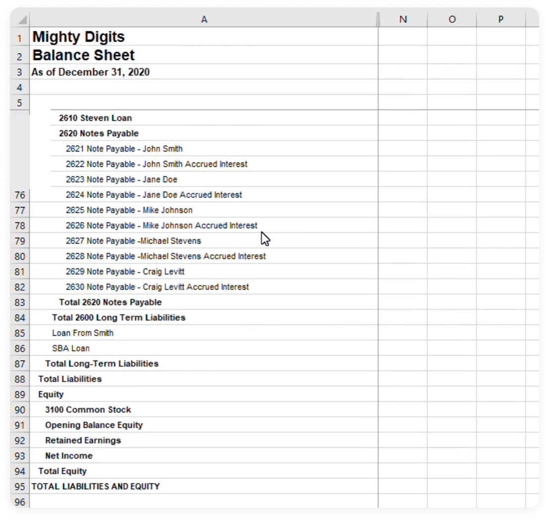 How to Structure your Startup's Chart of Accounts