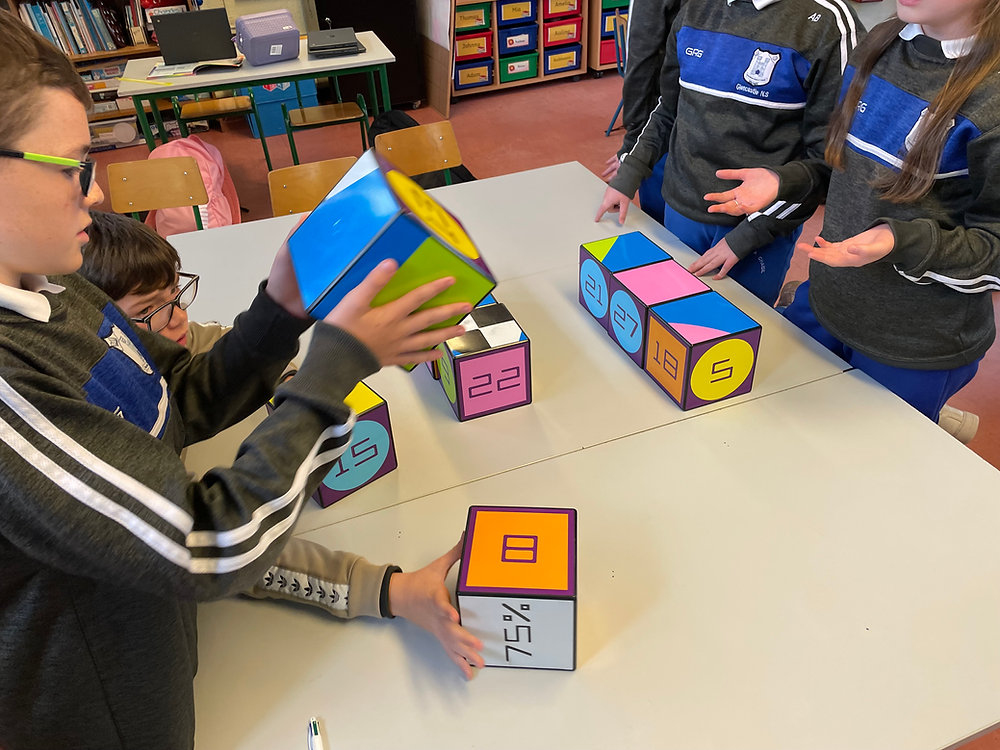 Izak 9 Maths Cubes
