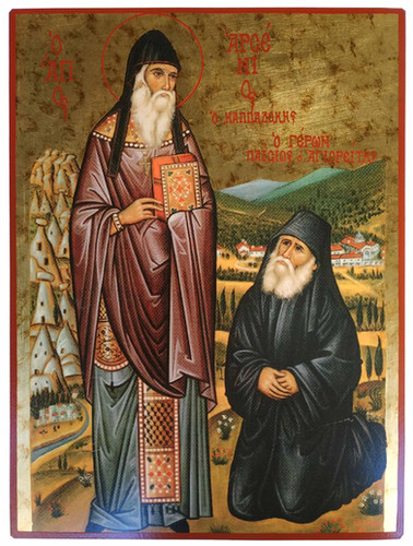 SAINT ARSENIUS OF CAPPADOCIA AND SAINT PAISIOS OF MOUNT ATHOS | S&K ...