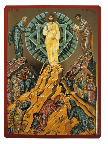 TRANSFIGURATION | S&K BYZANTINE ICONS