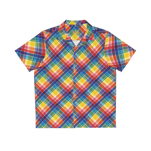 VI Madras Print Shirt | designs by Regal