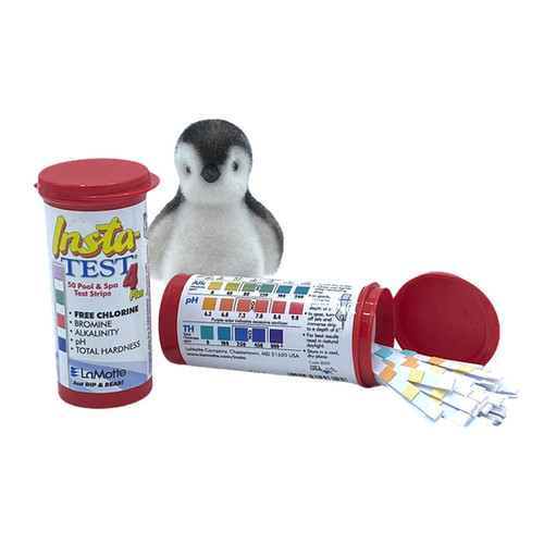 LaMotte Insta-TEST 4 Plus. 50 Pool & Spa Test Strips | Penguin Hot Tubs