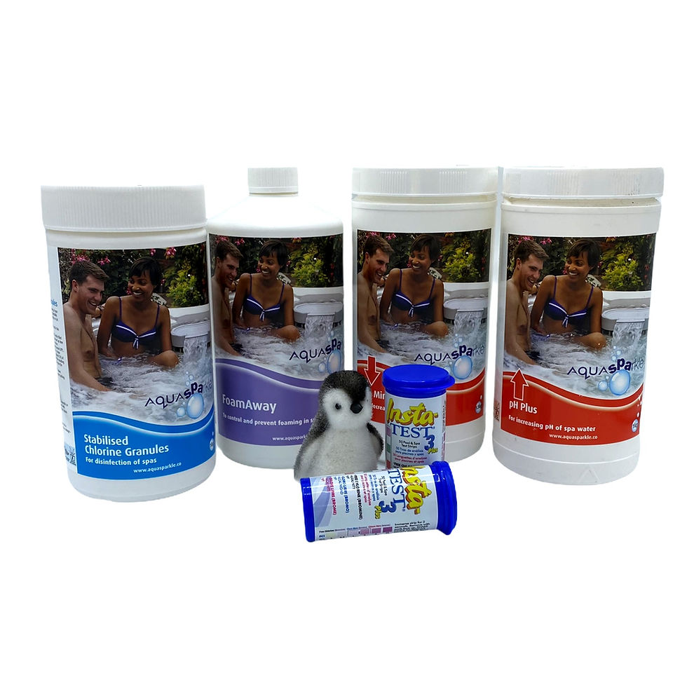 Chlorine Granules Buy SpaChem Starter Kit For Hot Tub And Pool Water - Includes 1kg Chlorine ...