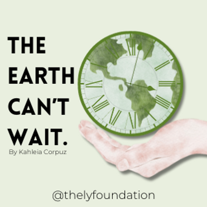 The Earth Can’t Wait