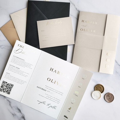 Harper | Wedding Invitation | Feel Good Invites