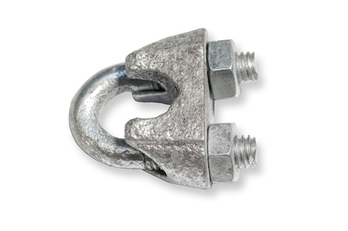 GRAMPA PRENSA CABLE GALVANIZADO | Electromil