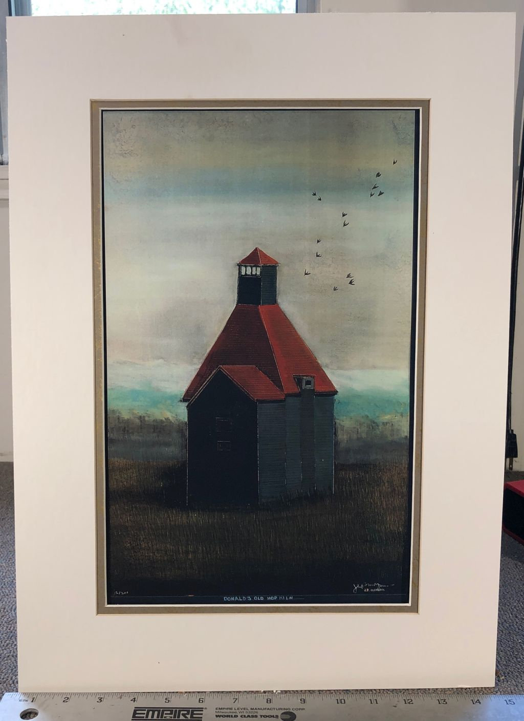 John Paul Morgan Donalds Old Hop Kiln - Print