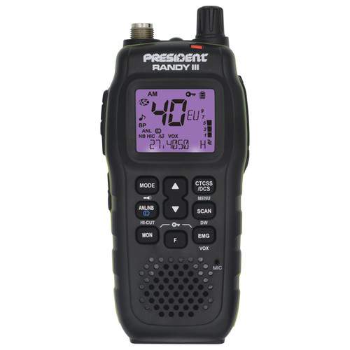 Radio CB portable PRESIDENT RANDY 3 portative | STARQ TECH
