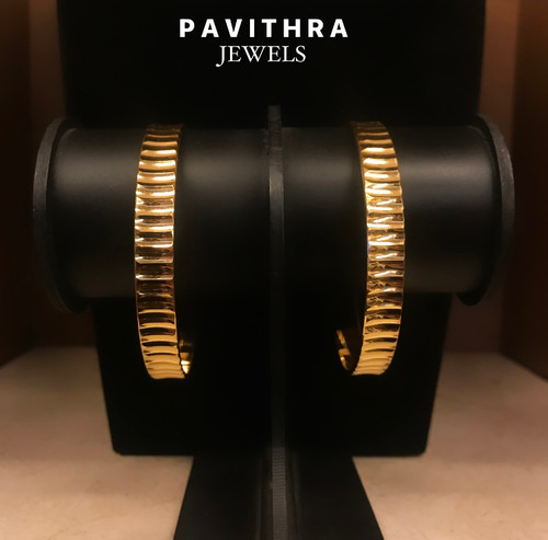 Pure Gold Bangles. | Pavithra Jewels