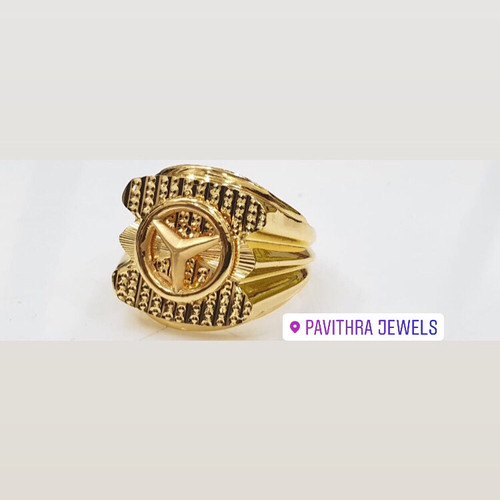 Pure Gold Gents Ring. | Pavithra Jewels