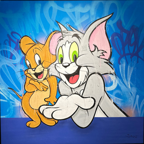TOM & JERRY - Mr. Oreke - original / unikat | NL Galerie