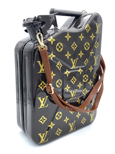 LOUIS VUITTON GASOLINE TANK - brown - original by s2B | NL Galerie