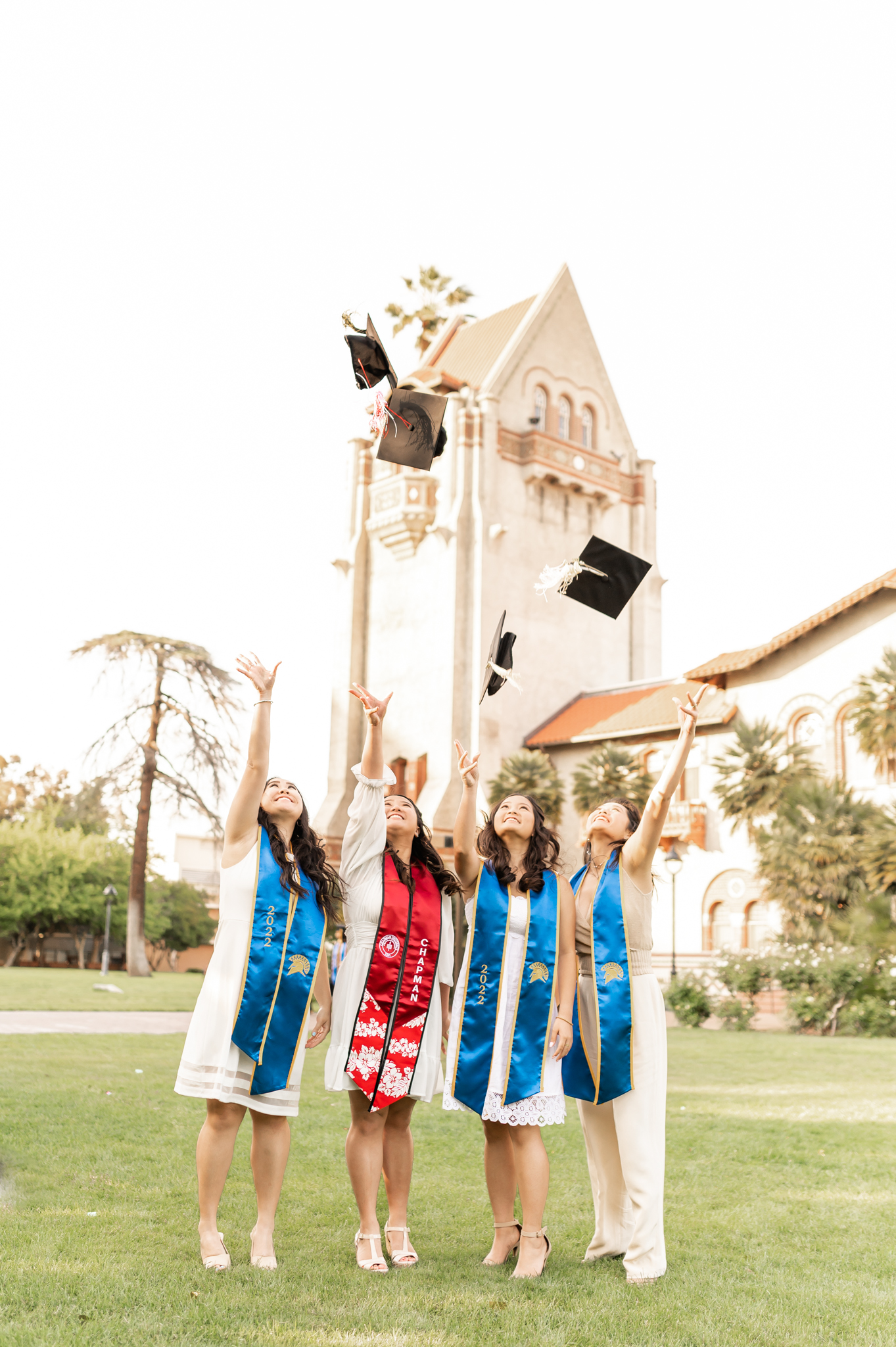 San Jose State Senior Session | Isabelle, Kaitlin, Mackenzie, & Vivienne